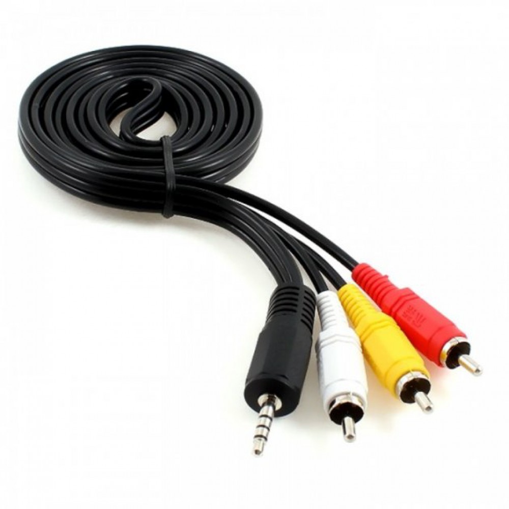 Кабель AV - 3 RCA | Купить в Киеве, цена, описание в интернет-магазине ...